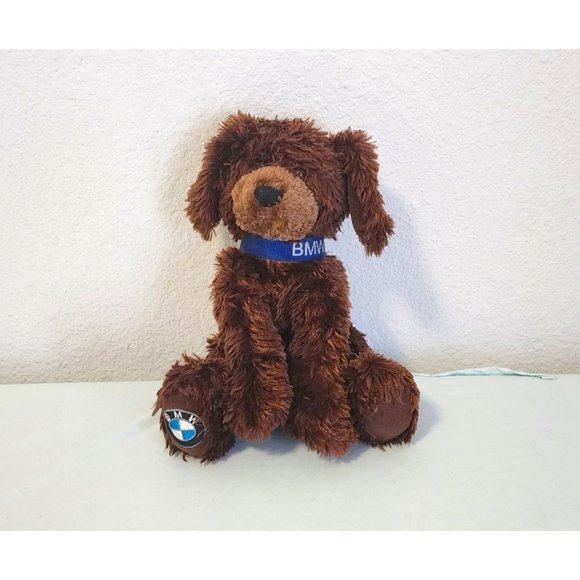 Gund | Toys | Bmw Hound By Gund Plush Brown Dog With Bmw Logo 9 | Poshmark
